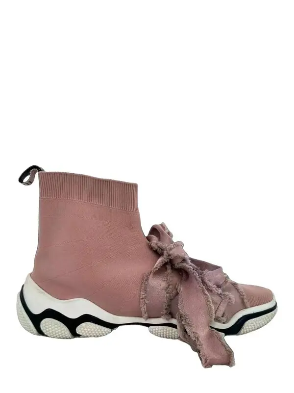 Valentino Garavani Glam Run High-top Sneakers - Pink