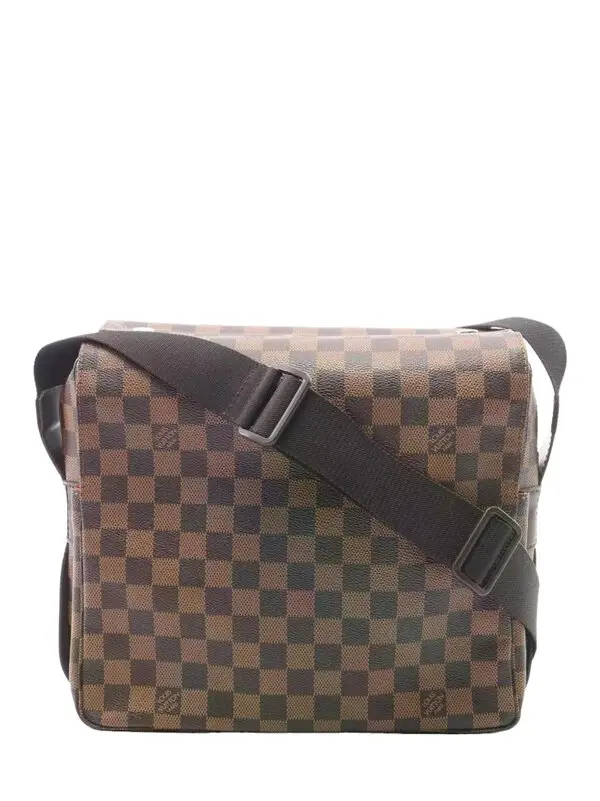LOUIS VUITTON Damier Ebene Naviglio Messenger Bag - Brown