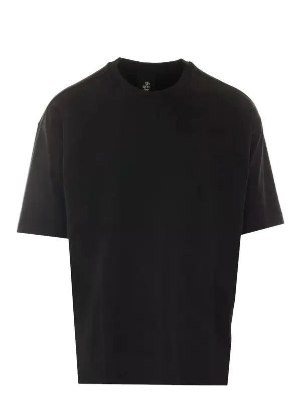 THOM KROM Short-sleeve Crew Neck T-shirt - Black