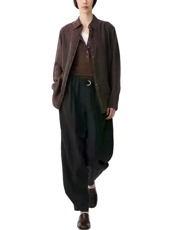 Studio Nicholson Torin Twill Shirt - Brown