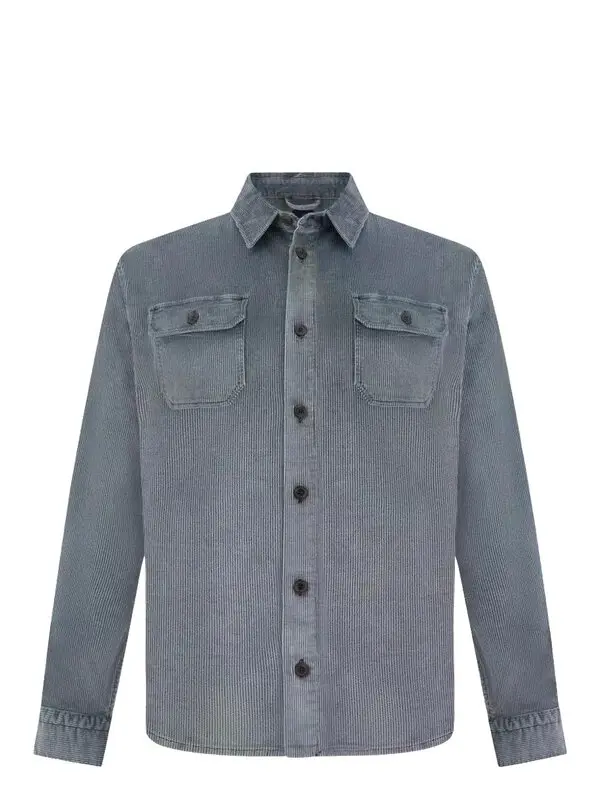 Paul & Shark Corduroy Shirt - Blue