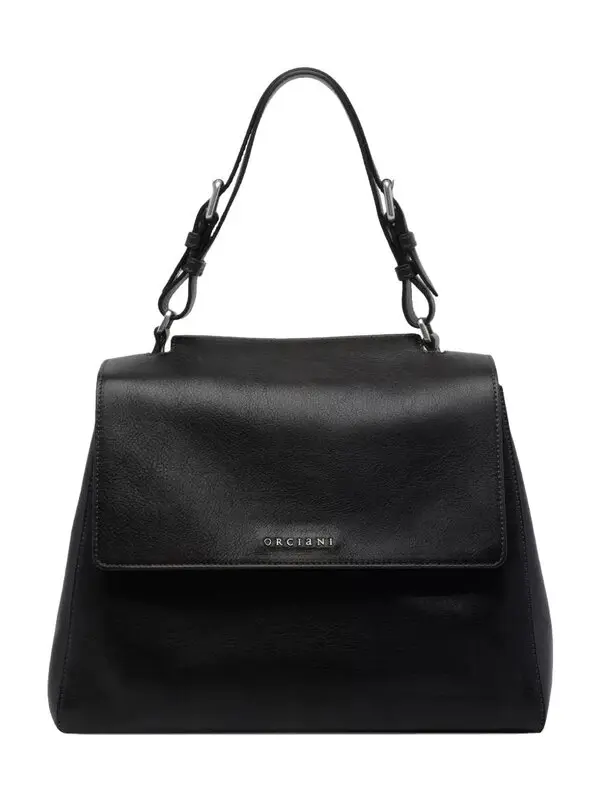 Orciani Leather Shoulder Bag - Brown