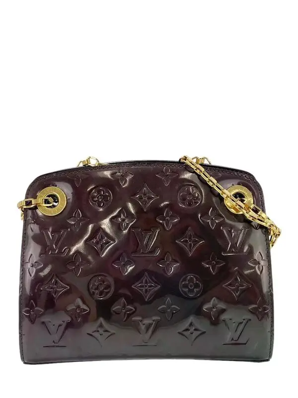 LOUIS VUITTON 2014 Virginia Monogram Vernis Shoulder Bag - Red