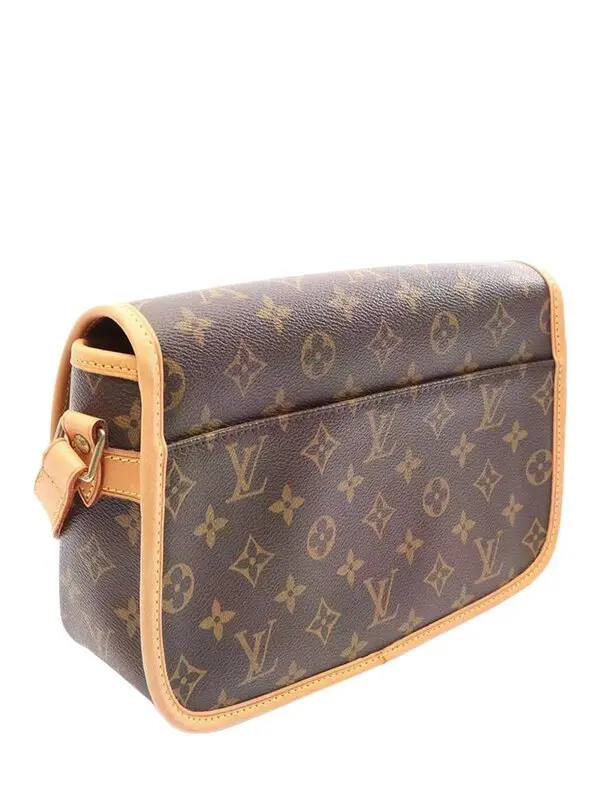 LOUIS VUITTON 2004 Monogram Sologne Cross Body Bag - Brown