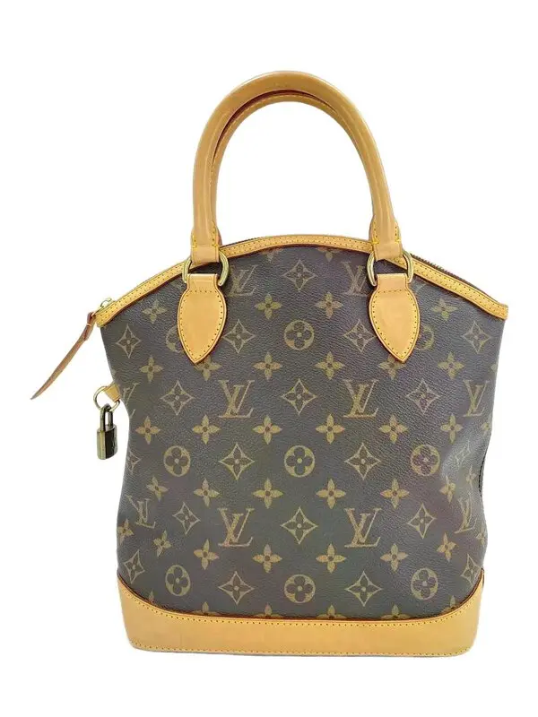 LOUIS VUITTON Monogram 2006 Lockit Handbag - Brown