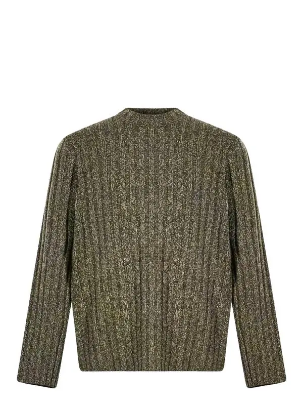 GOLDEN GOOSE Ribbed-knit Sweater - Green
