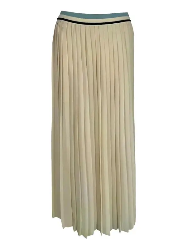Moncler Pleated Midi Skirt - Neutrals