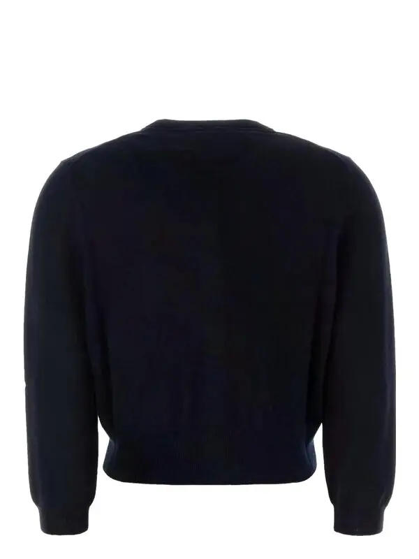 MARANT ETOILE Lona Logo-intarsia Cardigan - Blue