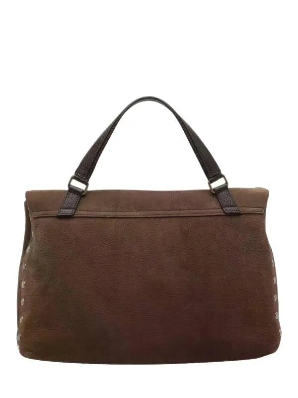 ZANELLATO Postina Jones Leather Shoulder Bag - Brown