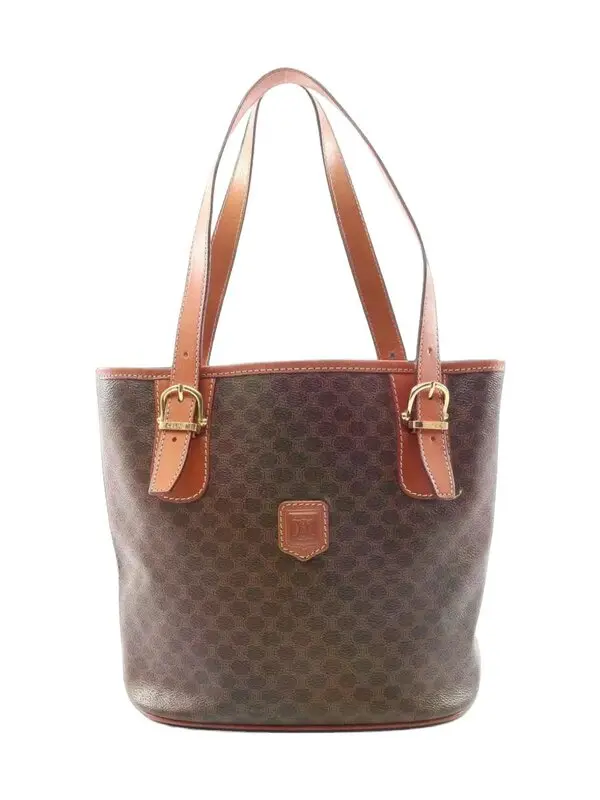 Celine Macadam Shoulder Bag - Brown