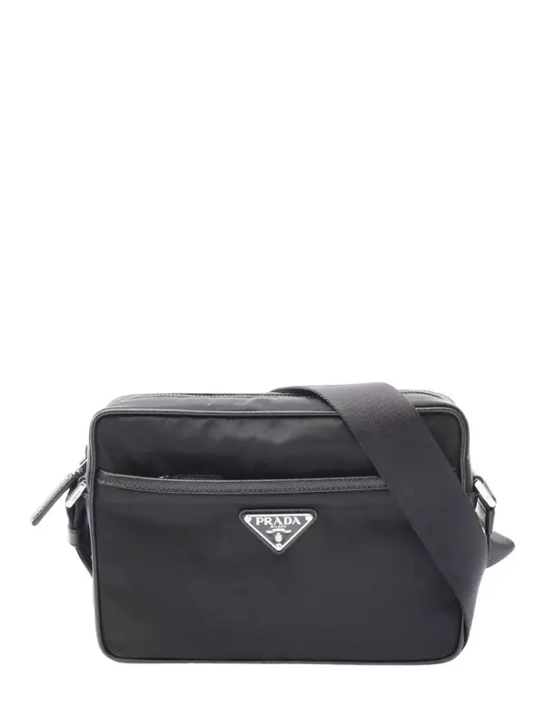 Prada Re-nylon Tessuto Shoulder Bag - Black