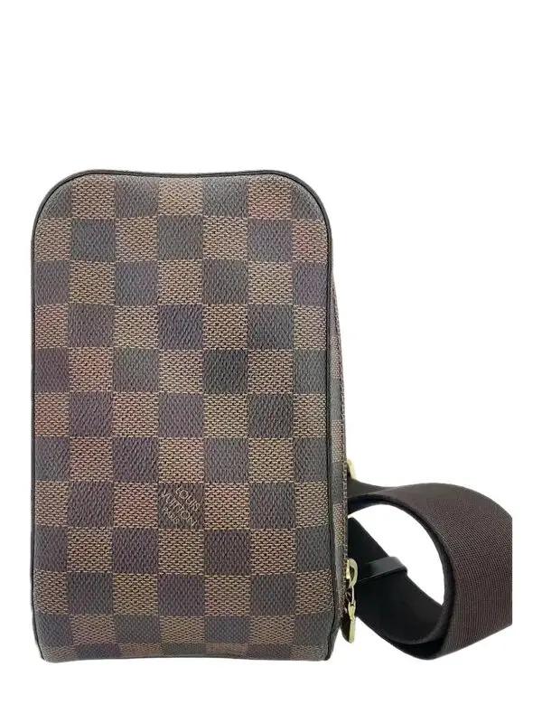 LOUIS VUITTON Damier Ébène Belt Bag - Brown