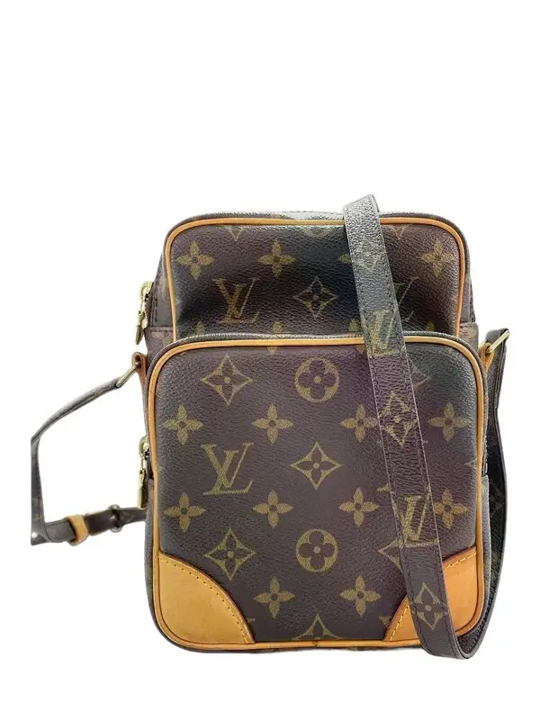 LOUIS VUITTON Monogram Amazone Shoulder Bag - Brown