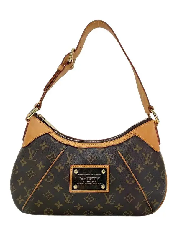 LOUIS VUITTON 2009 Thames Pm Monogram Shoulder Bag - Brown