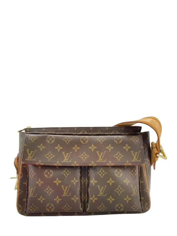 LOUIS VUITTON Monogram Viva Cité Shoulder Bag - Brown