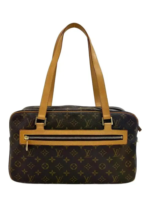 LOUIS VUITTON 2002 Gm Monogram Cité Shoulder Bag - Brown