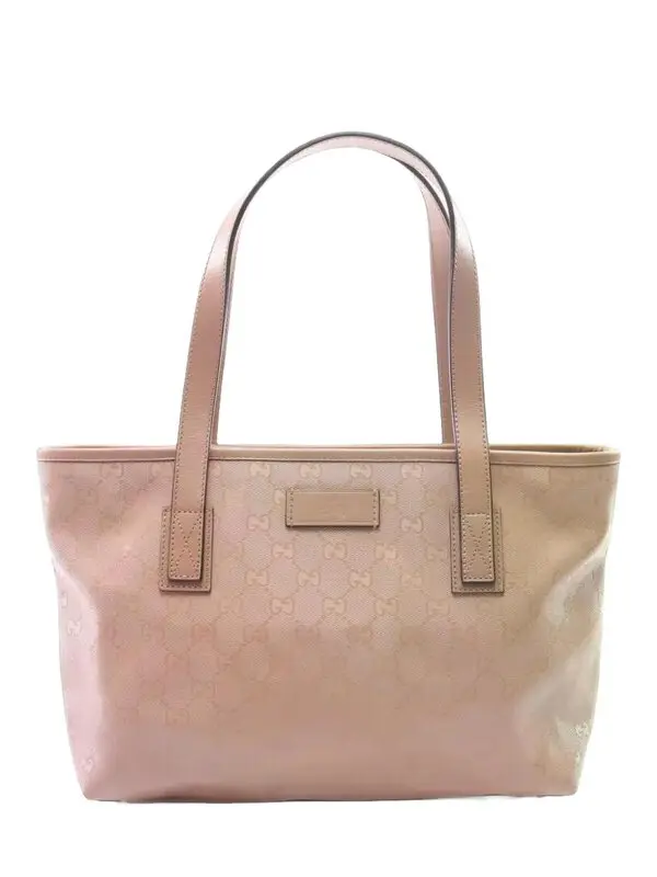 Gucci Gg Imprime Shoulder Bag - Neutrals