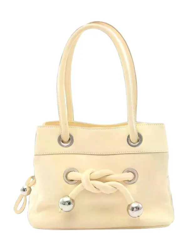 Chloé 2000s Knot-detail Shoulder Bag - Neutrals