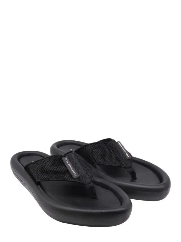 Stella McCartney Slip-on Flip Flops - Black