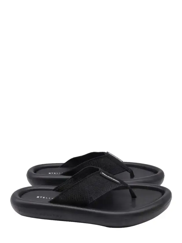 Stella McCartney Slip-on Flip Flops - Black