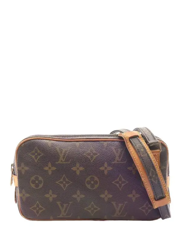 LOUIS VUITTON Monogram Marly Bandoulière Cross Body Bag - Brown