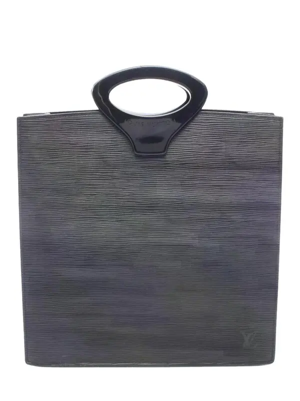 LOUIS VUITTON 1999 Epi Ombre Tote Bag - Black