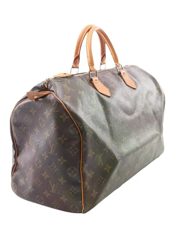 LOUIS VUITTON Monogram Speedy Handbag - Brown