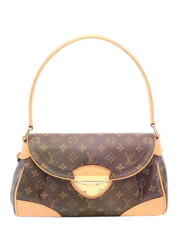 LOUIS VUITTON Monogram Beverly Mm Shoulder Bag - Brown