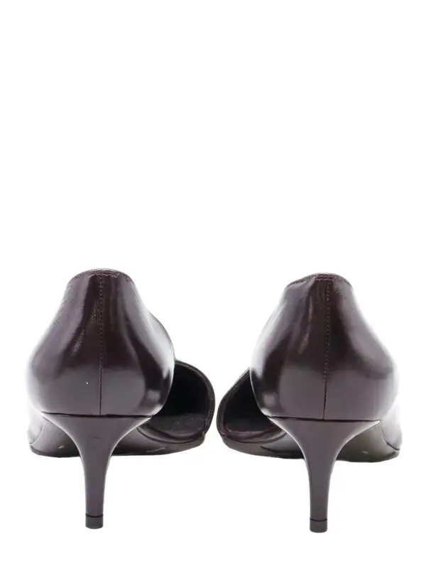 Khaite Pointed-toe Leather Pumps - Brown