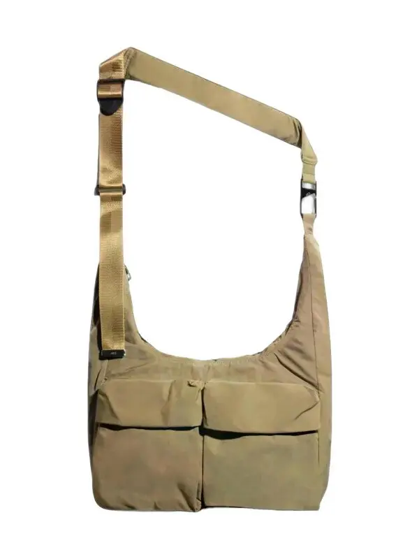 ARCS Third Pocket-detail Messenger Bag - Neutrals