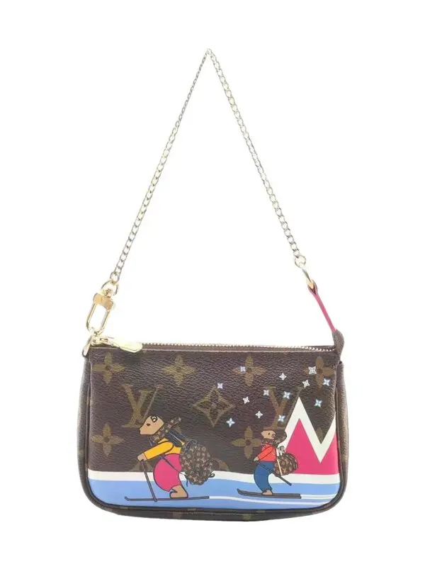 LOUIS VUITTON Monogram Shoulder Bag - Brown