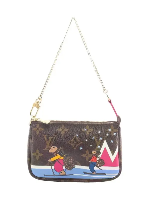 LOUIS VUITTON Monogram Shoulder Bag - Brown