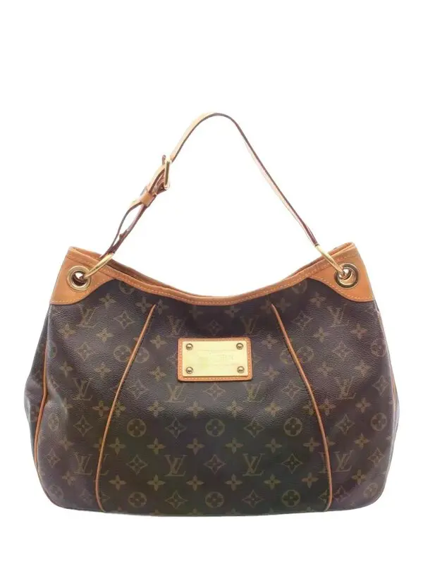 LOUIS VUITTON Galliera Monogram Canvas Tote Bag - Brown
