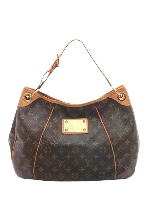 LOUIS VUITTON Galliera Monogram Canvas Tote Bag - Brown