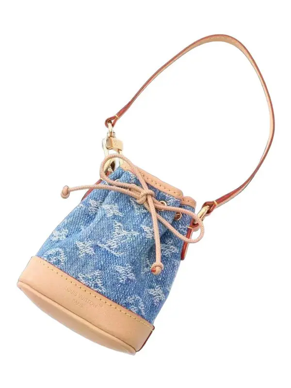 LOUIS VUITTON 2023 Micronoe Monogram Bag Charm - Blue
