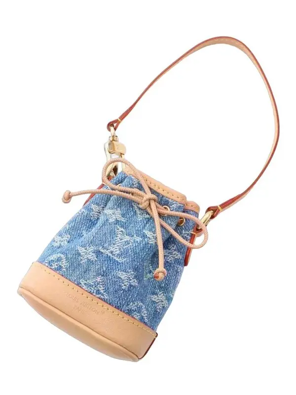 LOUIS VUITTON 2023 Micronoe Monogram Bag Charm - Blue