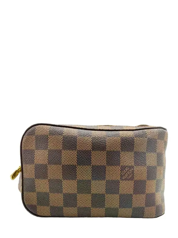 LOUIS VUITTON Damier Ebène Belt Bag - Brown