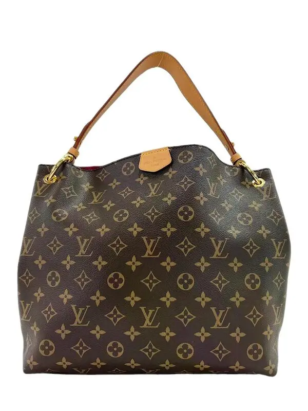 LOUIS VUITTON Monogram Shoulder Bag - Brown