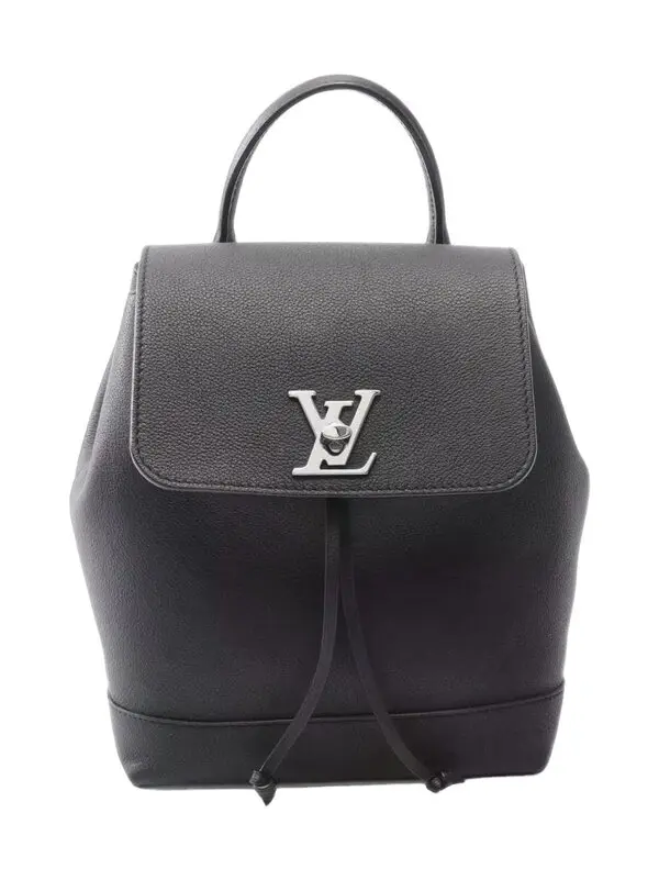 LOUIS VUITTON Lockme Backpack - Black