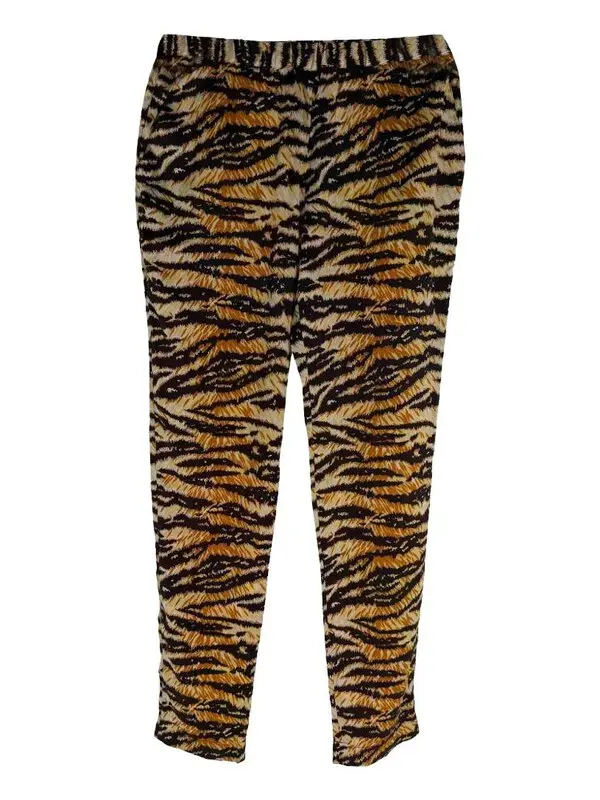 Dolce & Gabbana Printed Straight-leg Trousers - Black