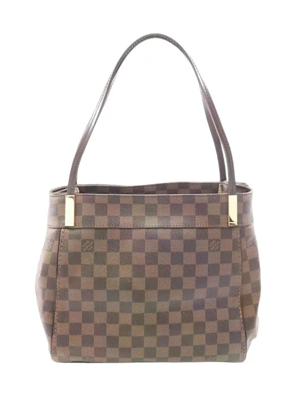 LOUIS VUITTON 2014 Pm Marylebone Damier Ebene Shoulder Bag - Brown