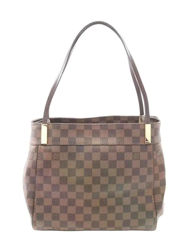 LOUIS VUITTON Damier Ebene Marylebone Shoulder Bag - Brown