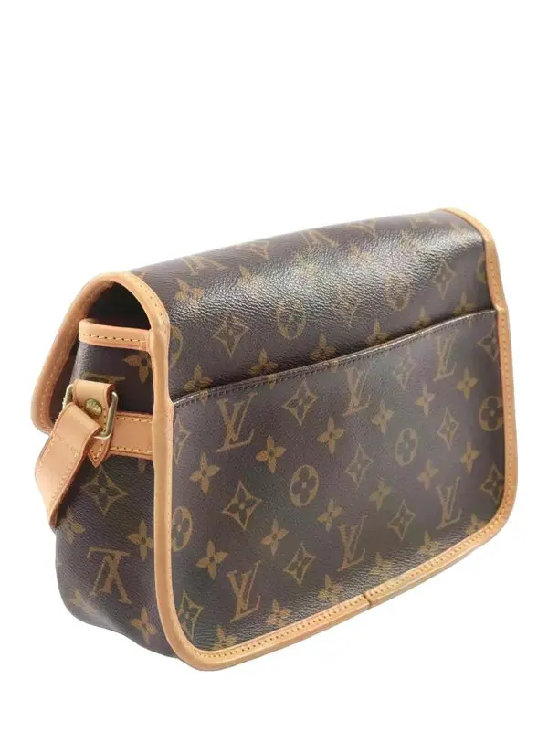 LOUIS VUITTON Sologne Monogram Canvas Shoulder Bag - Brown