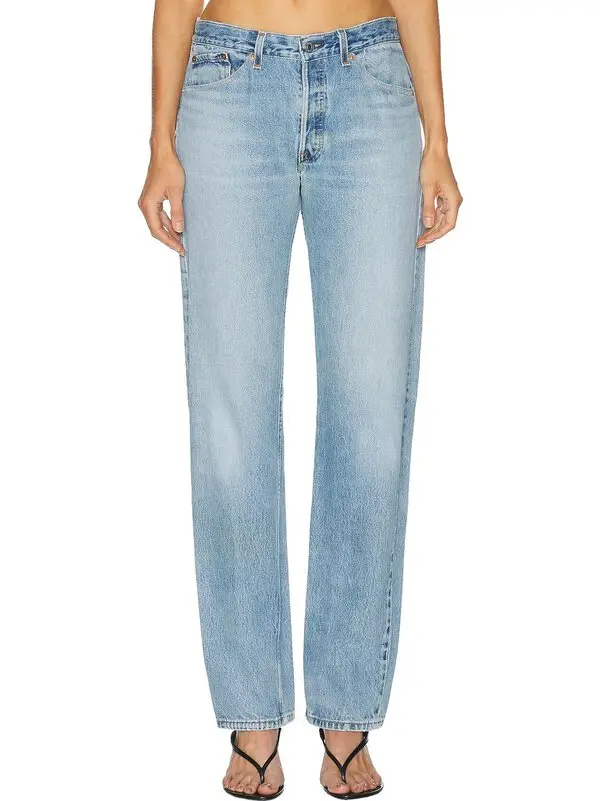 ALIGRACE 90s Low Waist Original Jean - Light & Medium