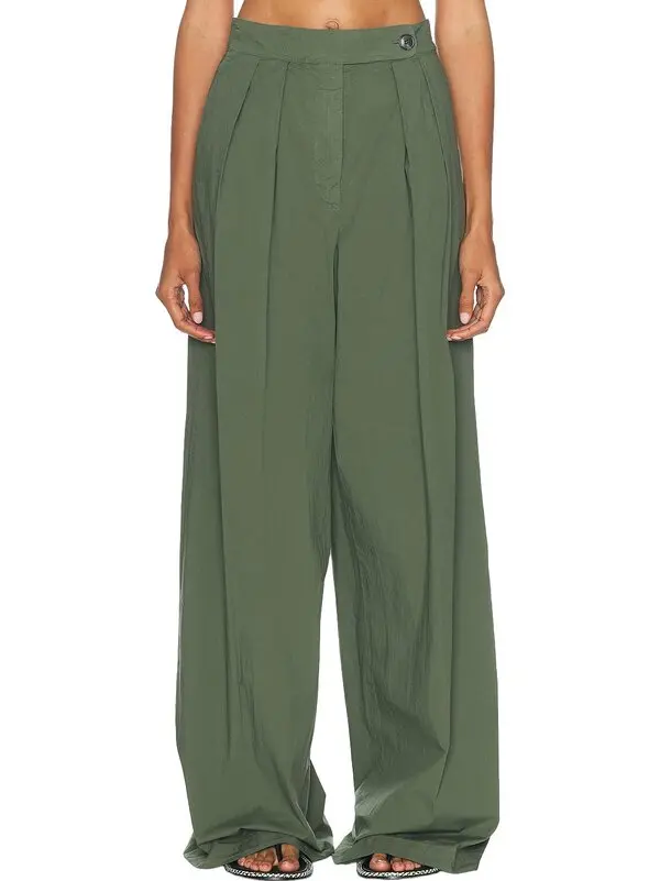Dries Van Noten Pamplona Pant - Sage