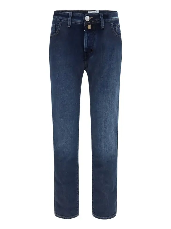 Jacob Cohen Bard Super Stretch Denim Jeans - Blue
