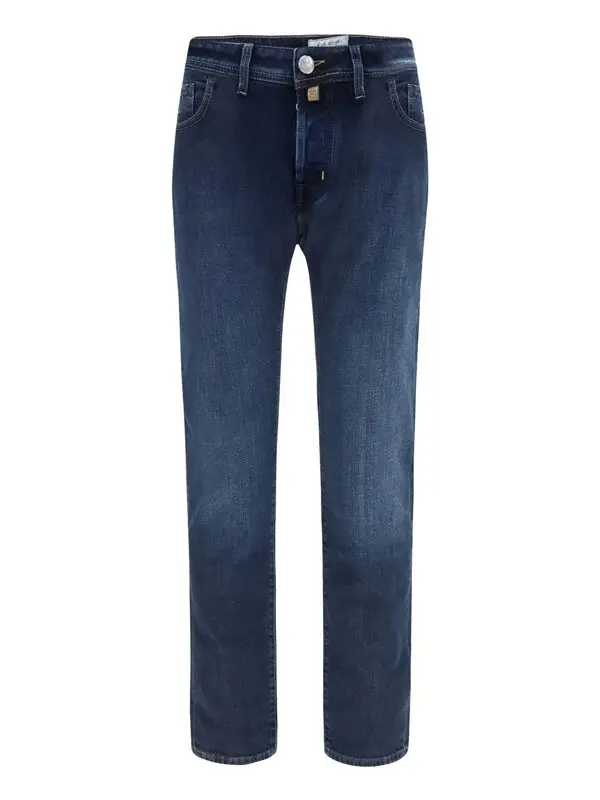 JACOB COHЁN Bard Super Stretch Denim Jeans - Blue