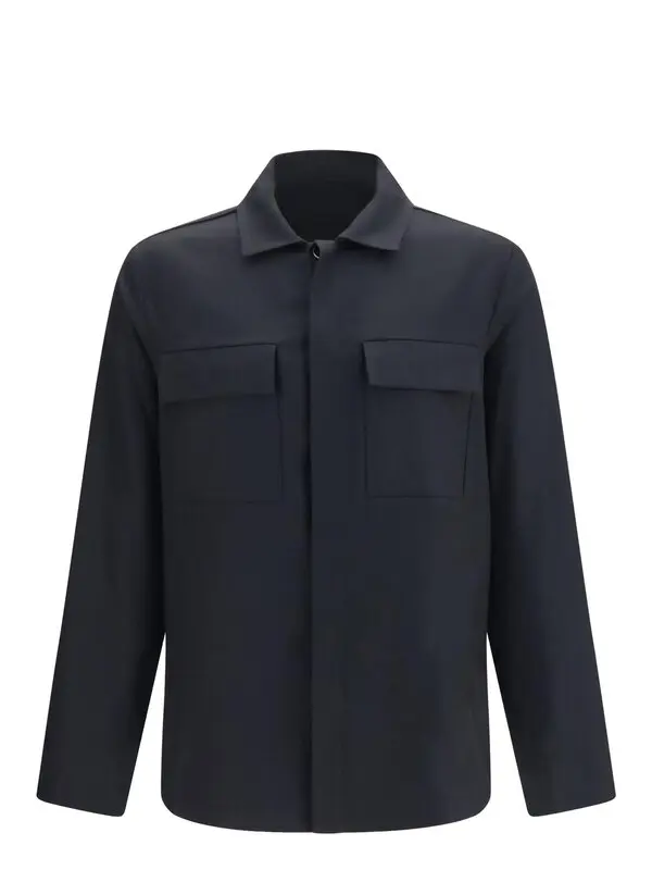 NINE:INTHE:MORNING Wool Freud Shirt Ale - Black