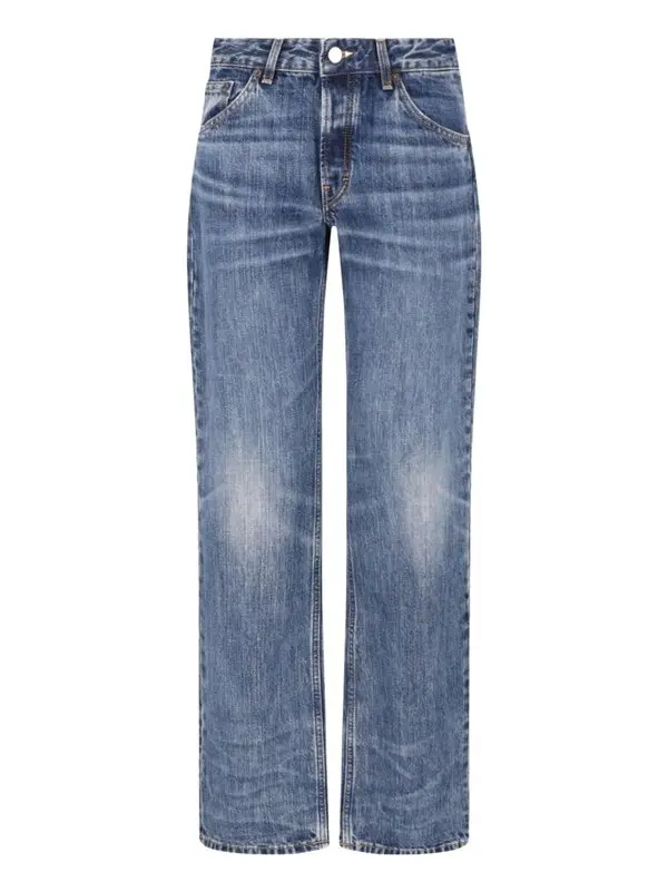 JEANERICA Straight Jeans 'kyoto Droit - Blue