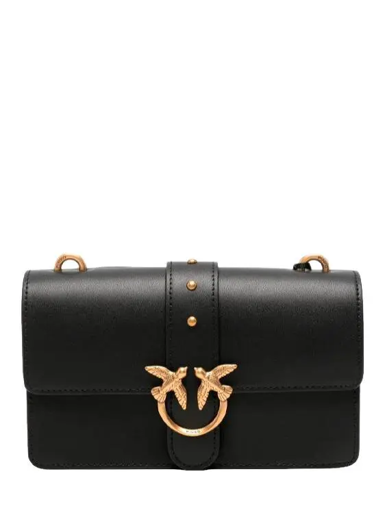 Pinko Flap Shoulder Bag - Black